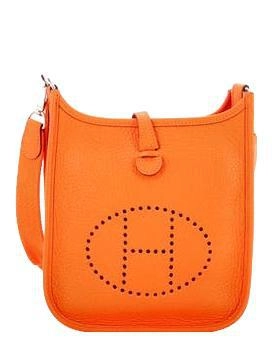 Hermès Evelyne Bag Gen Iii Clemence Tpm - Orange