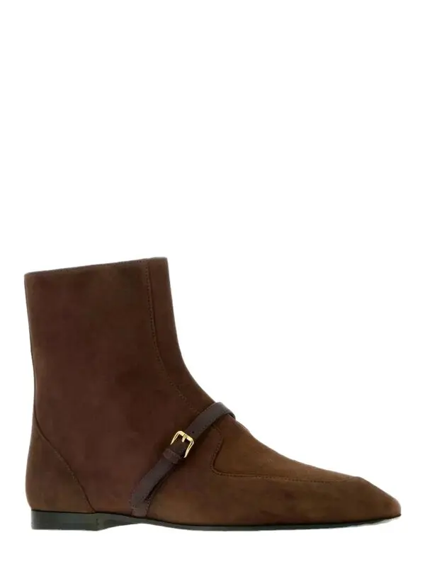 Church's Suzanne Buckle-fastening Suede Ankle Boots - Brown