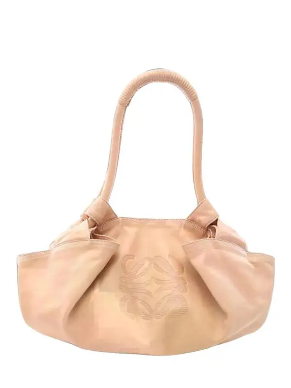 Loewe 2000s Anagram Nappa Aire Shoulder Bag - Neutrals