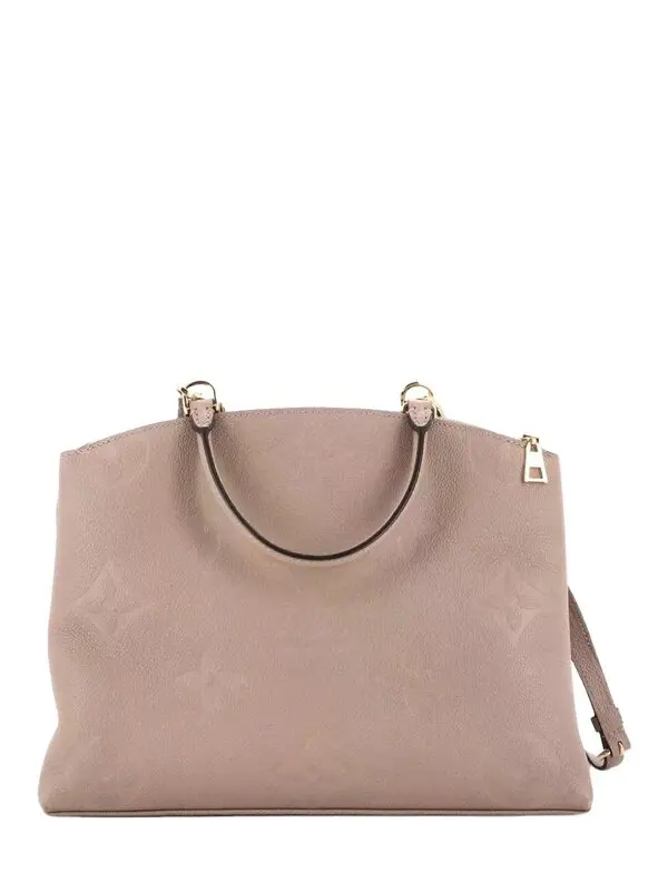 LOUIS VUITTON Monogram Empreinte Giant Grand Palais Handbag Shoulder Bag - Neutrals