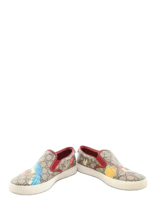 Gucci Gg Supreme Tian Slip-on Sneakers - Neutrals