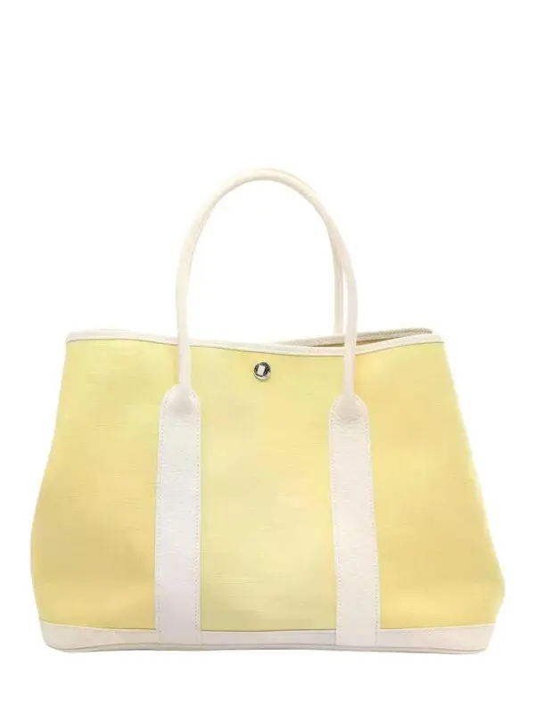 Hermès 2014 Pm Garden Party Tote Bag - Yellow