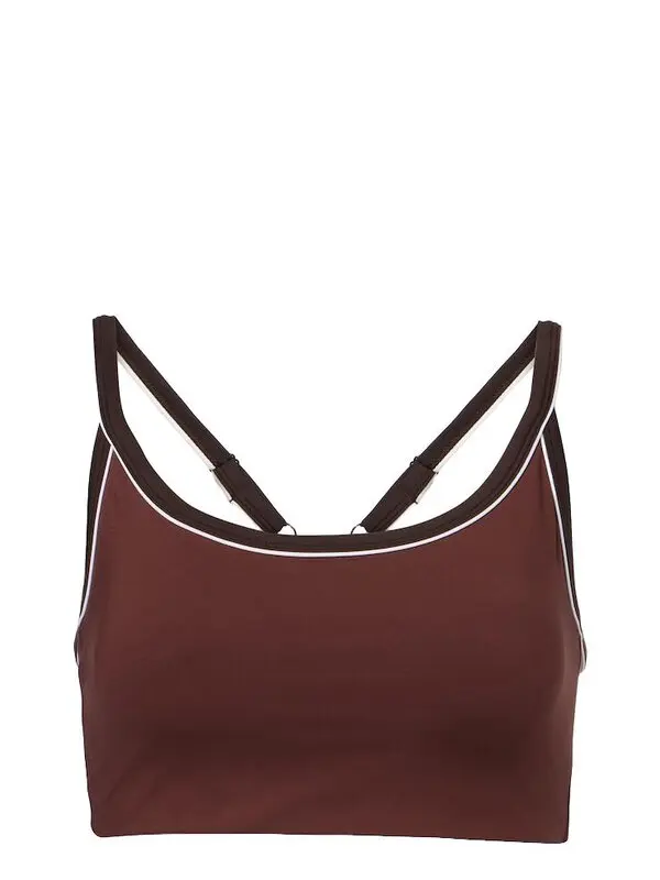 Varley Piper Sports Bra - Brown