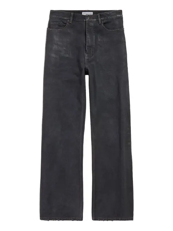 Balenciaga Regular Fit Jeans - Black