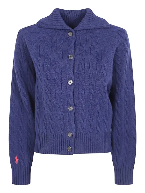 Polo Ralph Lauren Wool Cardigan - Blue