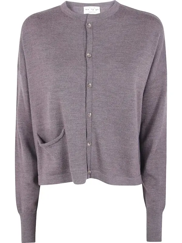 MA`RY`YA Sweater Pocket "rebecca - Brown