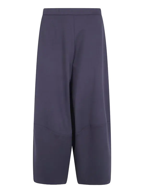 PIERANTONIOGASPARI Milano Knit Wide Leg Trousers - Black