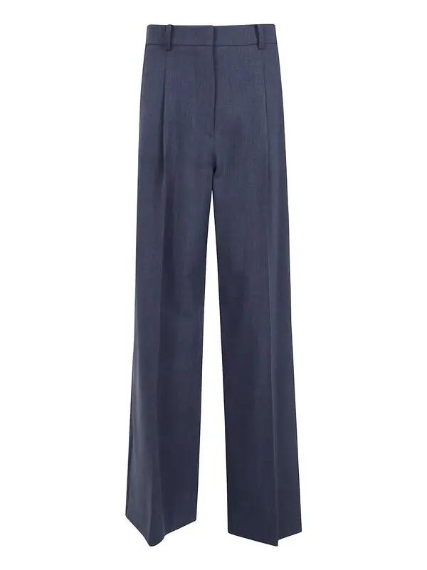 Mantū Wide Leg Trousers - Black