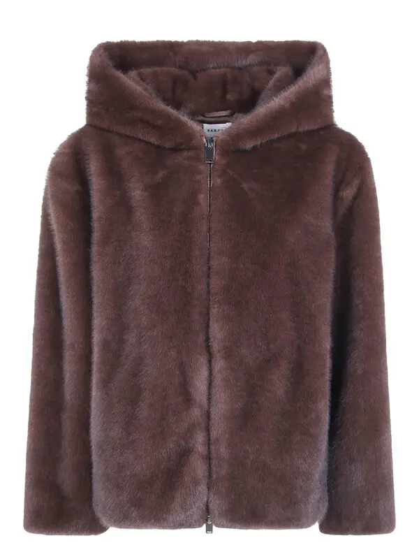 P.a.r.o.s.h P. A.r. O.s. H. Jacket Hooded "fantasy - Brown
