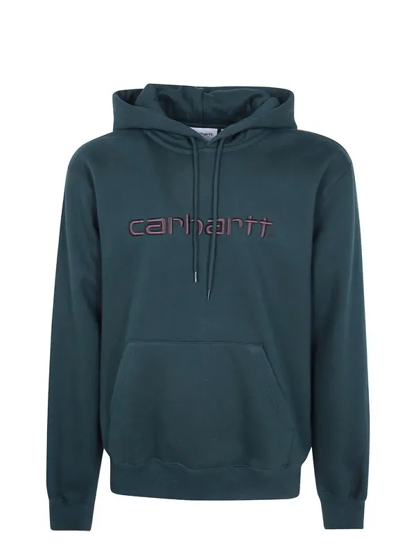 Carhartt Work In Progress Hooded Sweatshirt - Brown