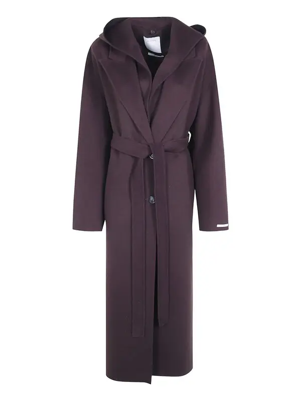 Max Mara Olmo Wool Coat - Brown