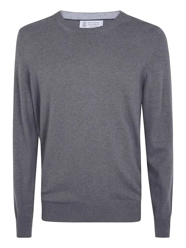 Brunello Cucinelli Cashmere Sweater - Gray