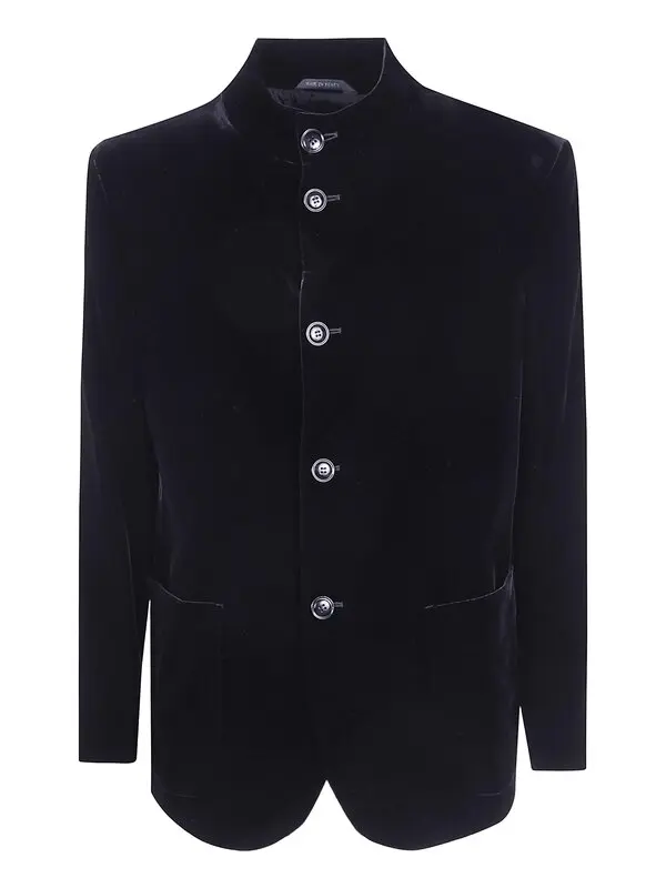 Giorgio Armani Shirt Classic "gm004677.te10046 Uc001 - Black