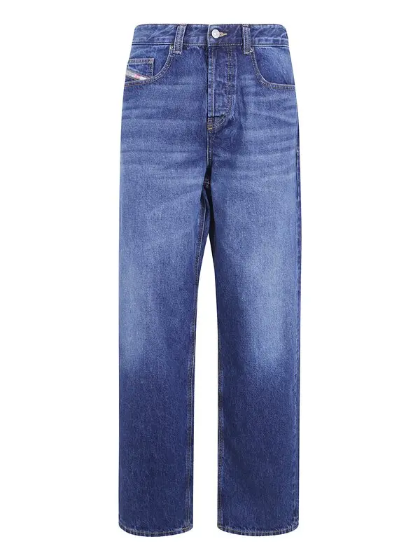 DIESEL® 2001 D-macro Wide Leg Jeans - Blue