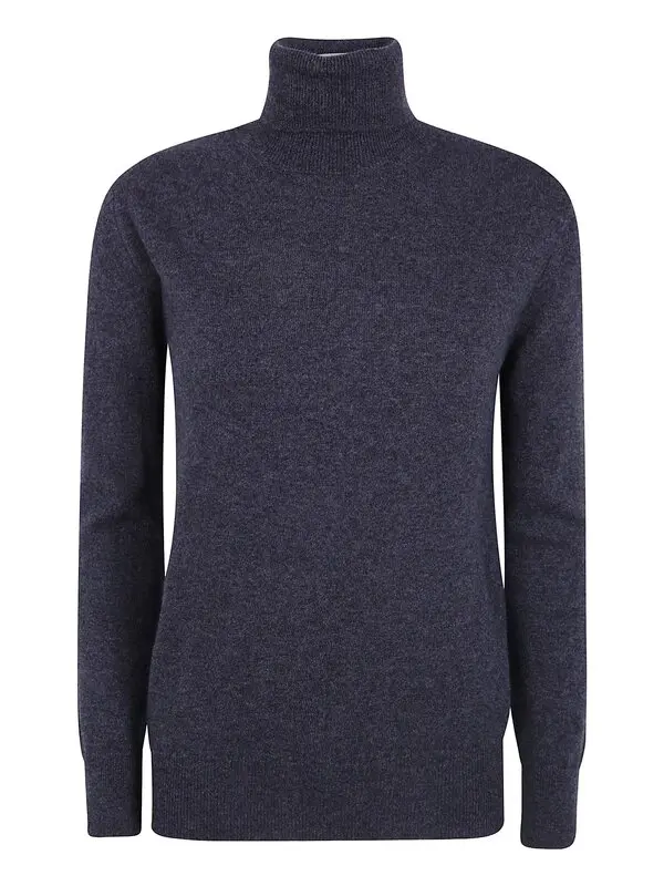 DRHOPE Cashmere Essential Dolcevita Sweater - Gray