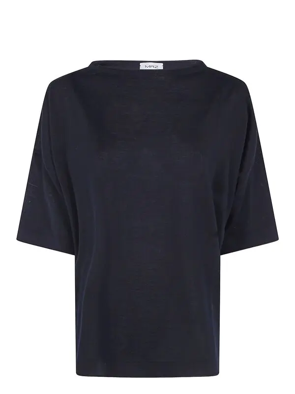 MRZ Wool Kimono T-shirt - Black