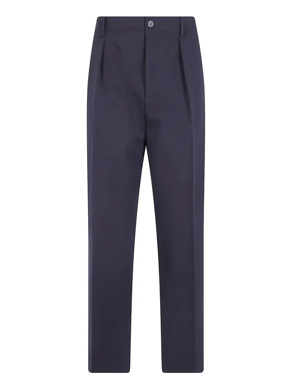 SEMICOUTURE Wide Leg Tera Trousers - Black