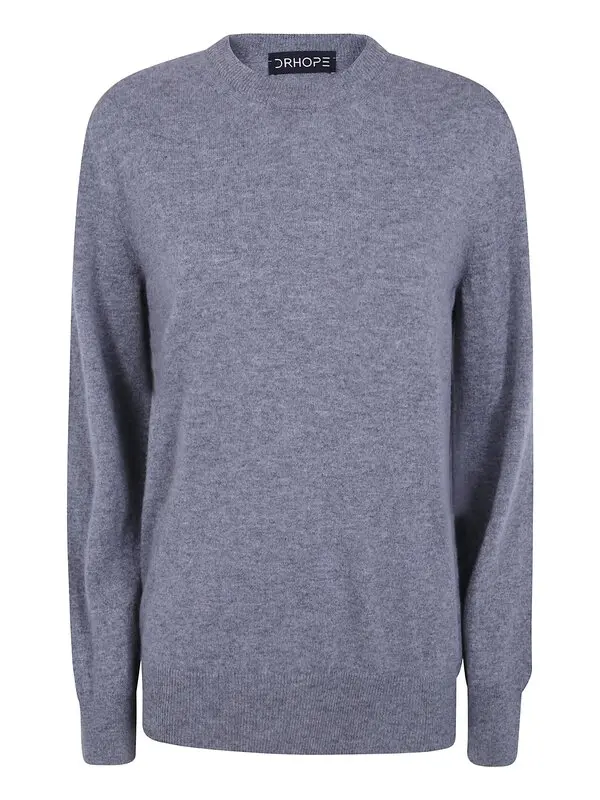 DRHOPE Essential Oversized T-shirt - Gray