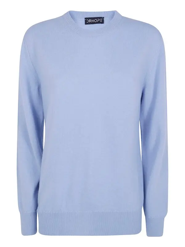 DRHOPE Cashmere Essential Oversized T-shirt - Black