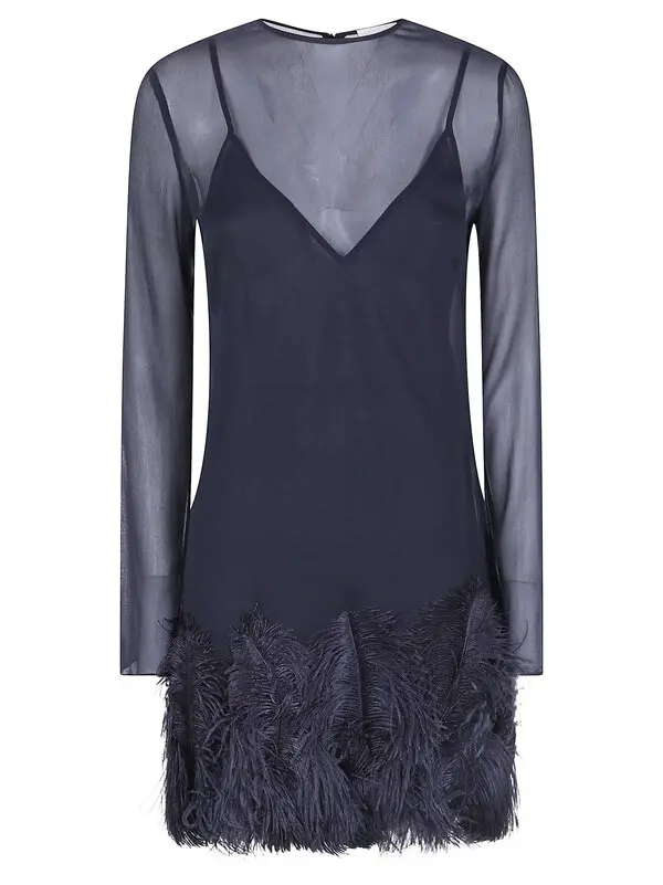 SEMICOUTURE Mini Dress - Black