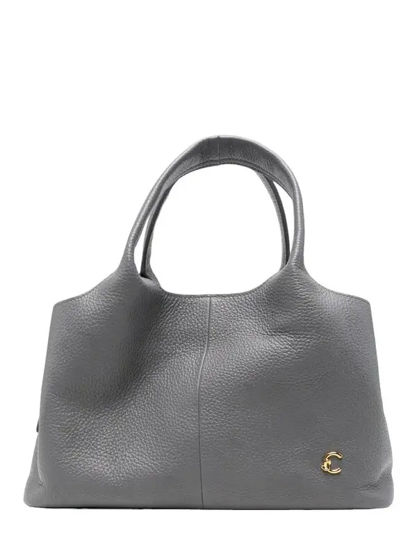 COCCINELLE Grainy-leather Shoulder Bag - Grey