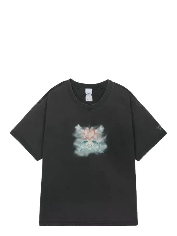 PROTOCOL INDEX Centerline Dart Washed T-shirt - Black