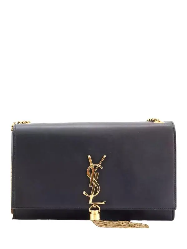 Saint Laurent Leather Medium Crossbody Bag - Black