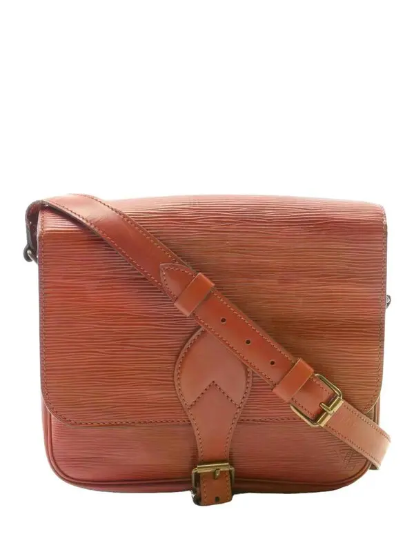 LOUIS VUITTON Epi Leather Shoulder Bag - Brown