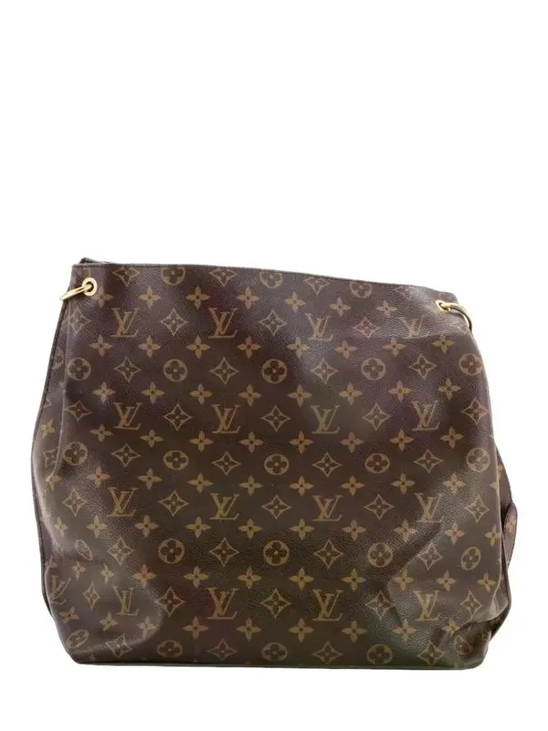 LOUIS VUITTON Monogram Canvas Metis Hobo Shoulder Bag - Brown