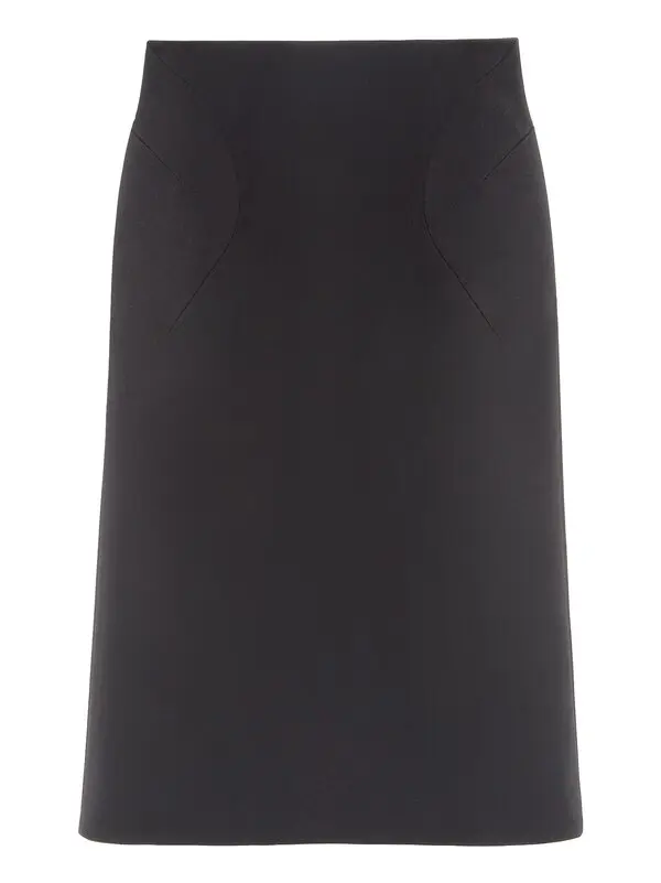 Alexander McQueen Pencil Skirt - Black