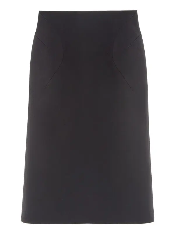 Alexander McQueen Pencil Skirt - Black