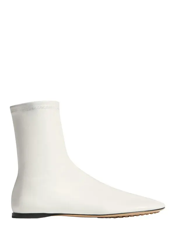 Bottega Veneta Cherry Ankle Boot - Alabaster
