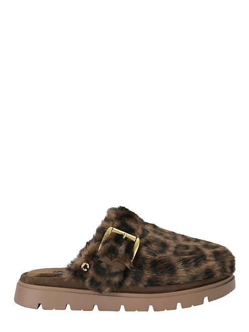 Carvela Pavillion Leopard-print Faux-fur Mules - Brown/oth