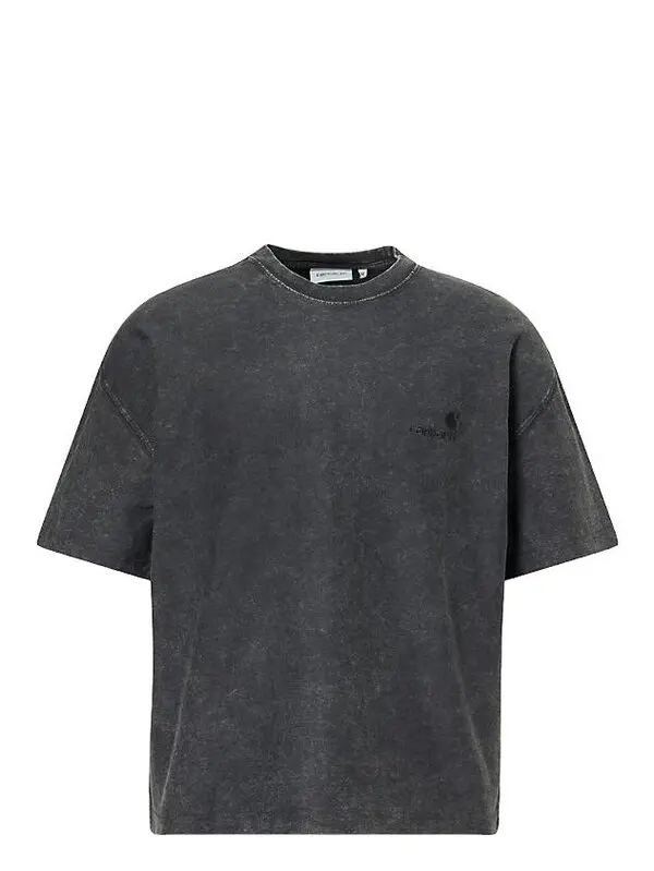 Carhartt Work In Progress Lambert Boxy-fit Cotton T-shirt - Black