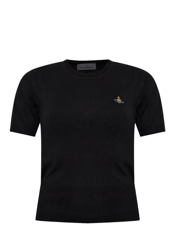 VIVIENNE WESTWOOD Wool Bea Top - Black