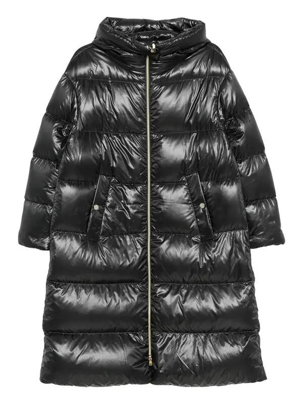 Herno Long Quilted Down Jacket - Grey