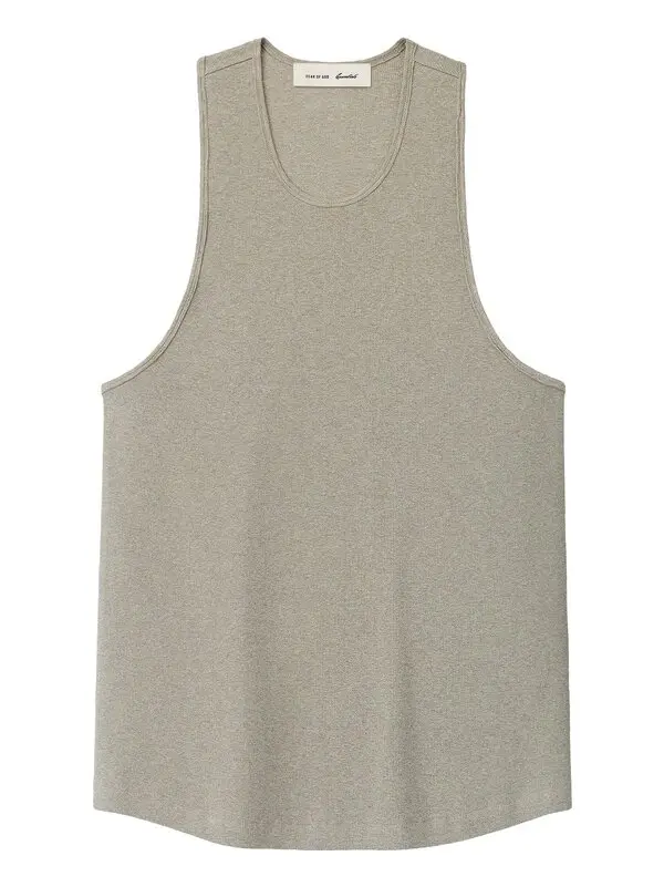 Fear Of God Ribbed Essential Tank - Grey