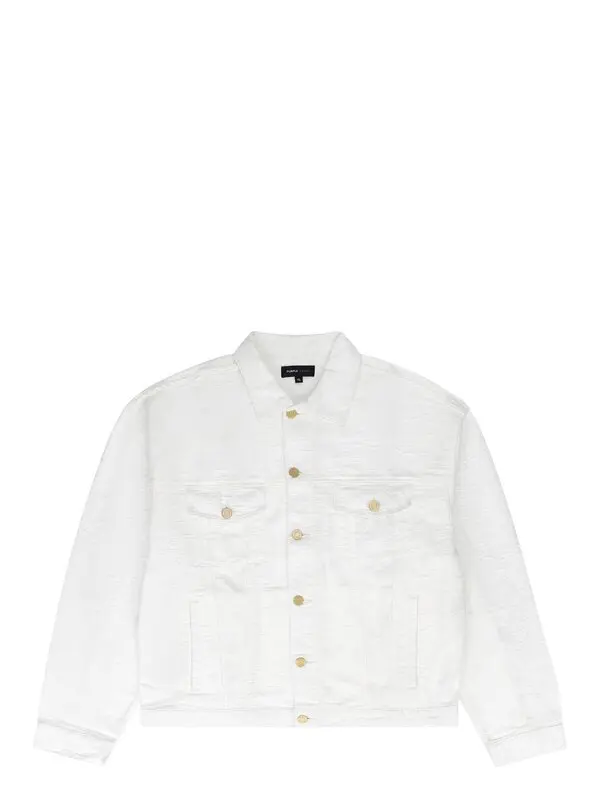 PURPLE BRAND Jacquard Jacket - White