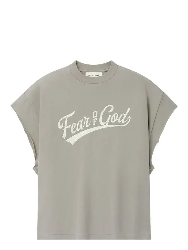 Fear Of God Cut Off 90s Tee Seal - Grey