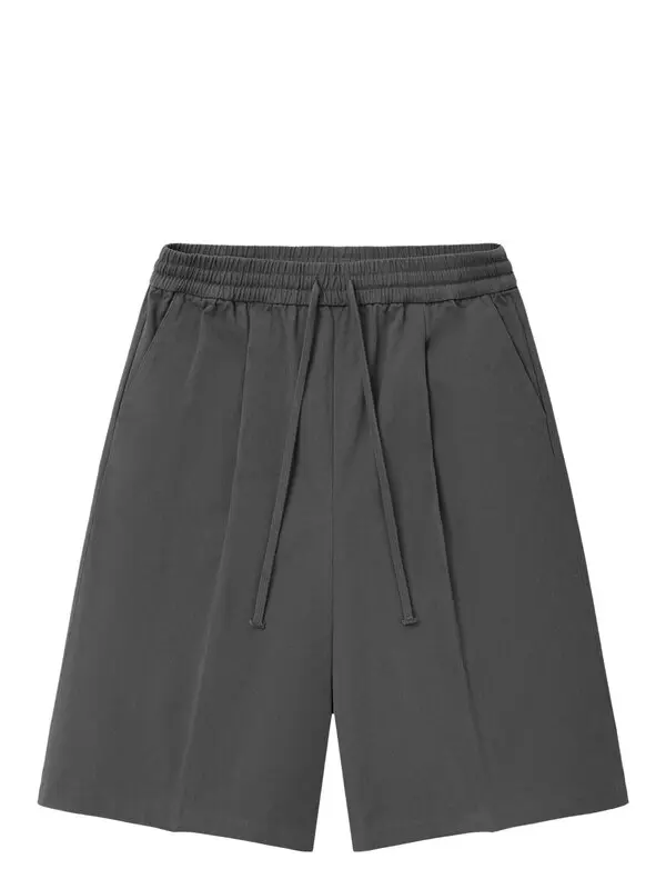 Fear Of God Cotton Twill Relaxed Drawstring Short - Grey