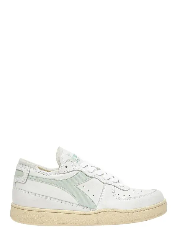 DIADORA Mi Basket Row Cut Sneakers - White
