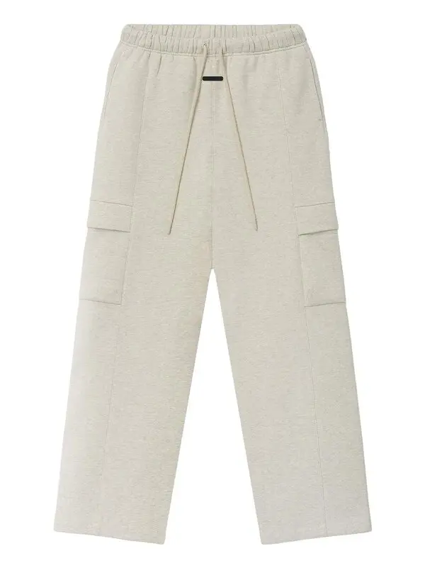 Fear Of God Fleece Cargo Relaxed Sweatpant - Grey
