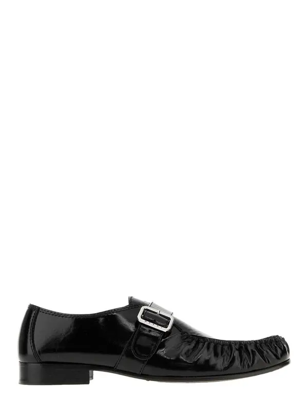 Marni Mini Moccasin Loafers - Black