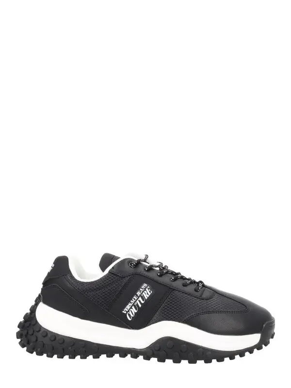 Versace Low-top Runner Sneaker - Black
