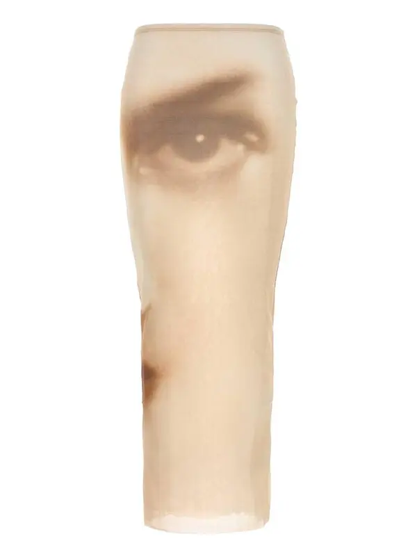 JEAN PAUL GAULTIER Tulle Mini Skirt - Printed