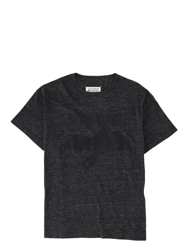 MAISON MARGIELA Graphic Crewneck T-shirt - Grey