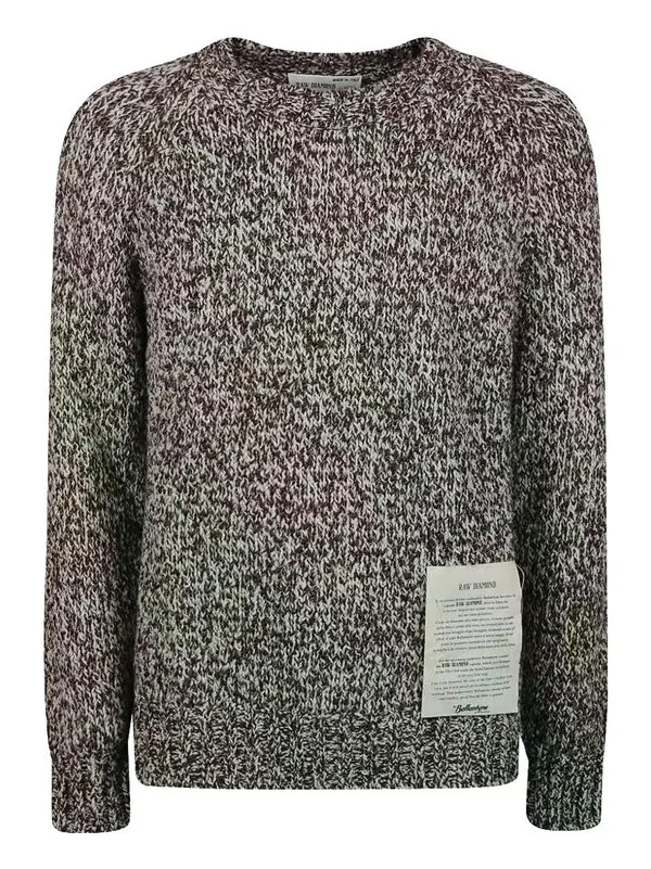 BALLANTYNE Raw Diamond Chunky-knit Sweater - Brown