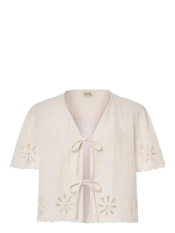 PAR Y ESCALA Alma Shirt - White