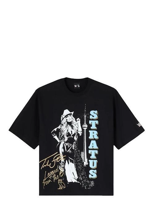 OVO X Wwe Trish Stratus T-shirt - Black