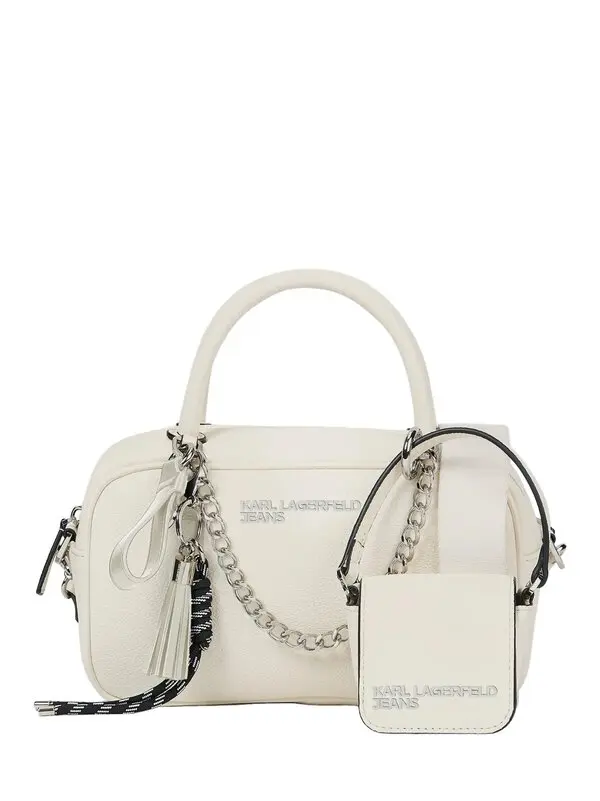 Karl Lagerfeld Crossbody Bag - Off White